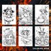 28 Little Witches Coloring Page, Cute Witches Coloring, Magic Witch ...