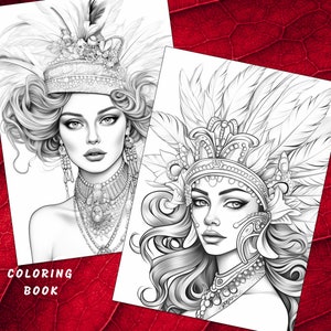 34 Fashion Lady Coloring Page, Lady Coloring Book, Headpieces Lady ...