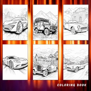 33 Car Coloring Book, Car Coloring Page, Car Coloring, Auto Coloring ...