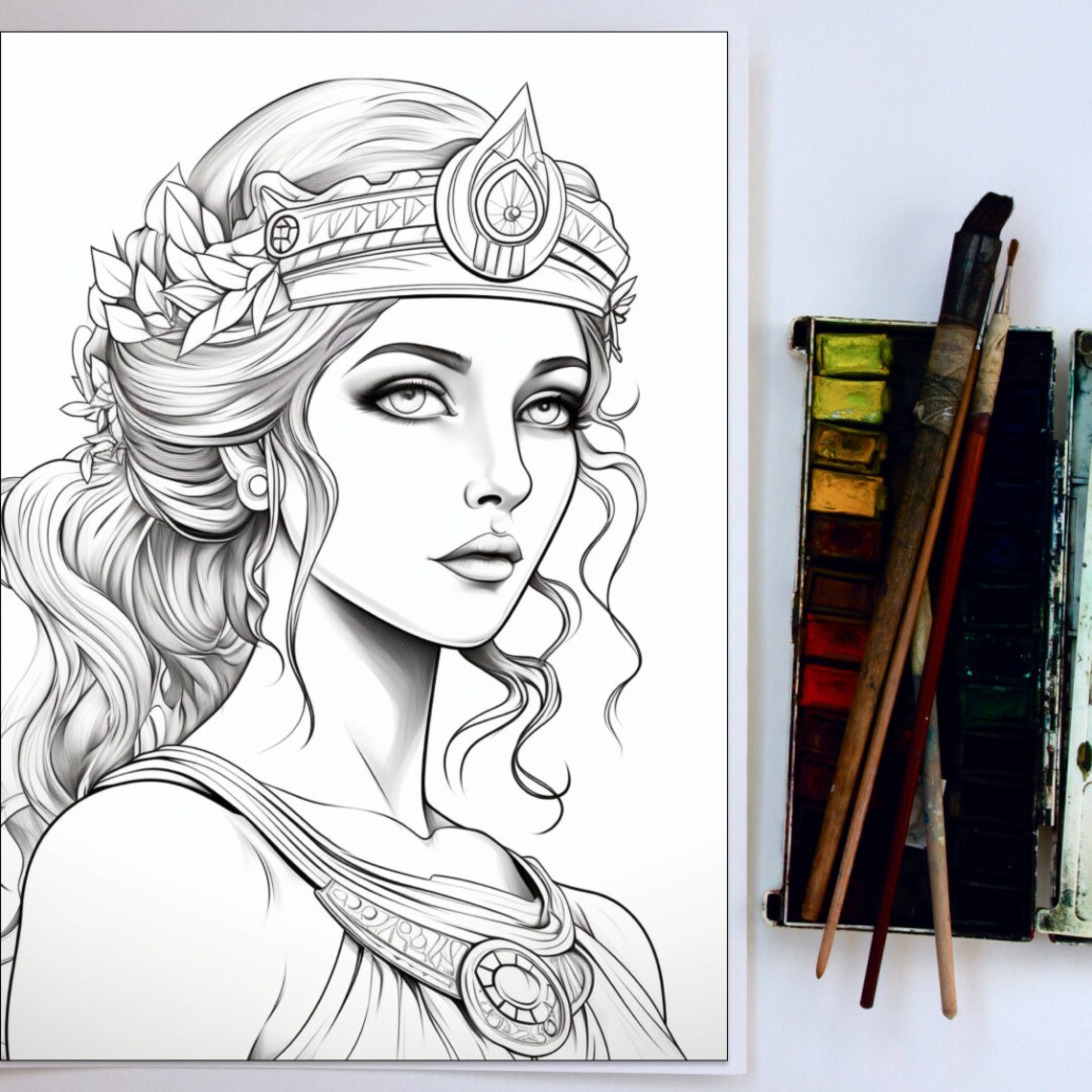 34 Fashion Lady Coloring Page, Lady Coloring Book, Headpieces Lady ...