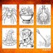 25 Halloween Coloring Page, Autumn Coloring, Magic Coloring Book ...