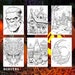 33 Halloween Coloring Page, Autumn Coloring, Magic Coloring Book ...