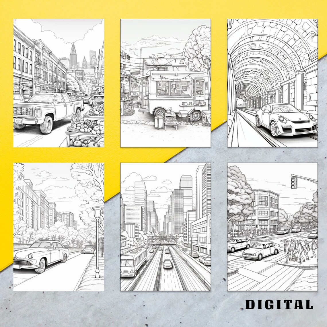 25 Car Coloring Book, Car Coloring Page, Car Coloring, Auto Coloring ...