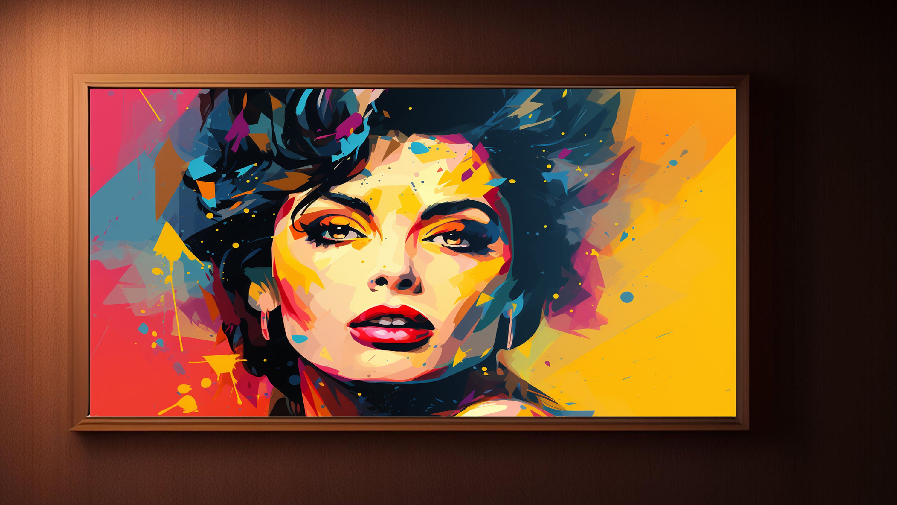 Samsung Frame TV Art Collection, Frame TV Art Collection, Pop Art Frame ...