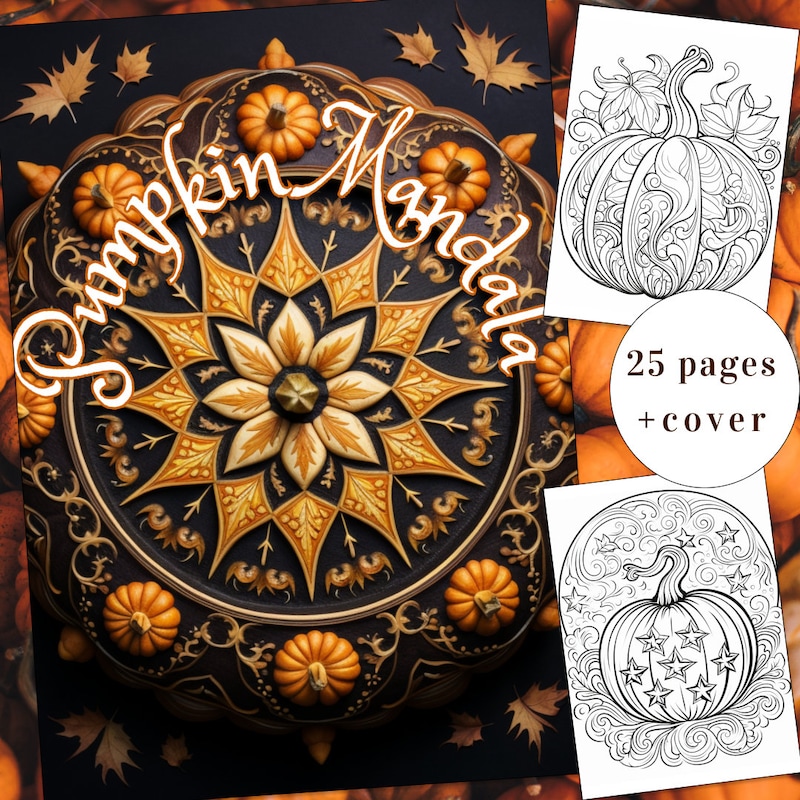 Mandala Coloring Pages - Etsy