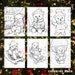 24 Winter Bear Coloring Page, Cute Bear Coloring Book, Bear Coloring ...