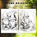 26 Gnome Coloring Book, Gnome Coloring Pages, Fantasy, Gnome Adventures ...