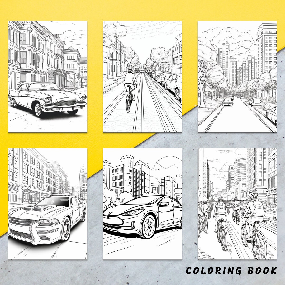 25 Car Coloring Book, Car Coloring Page, Car Coloring, Auto Coloring ...