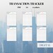 Digital Transaction Tracker, Template Planner, A4, PDF, Expense Tracker ...
