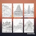25 India Coloring Page, India Architecture Coloring, Indian Scenes ...