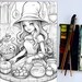 28 Little Witches Coloring Page, Cute Witches Coloring, Magic Witch ...