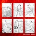 30 Birds and Flowers Coloring Page, Flower Coloring, Birds Coloring ...