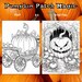32 Autumn Pumpkins Magic Coloring Page, Autumn Coloring, Halloween ...