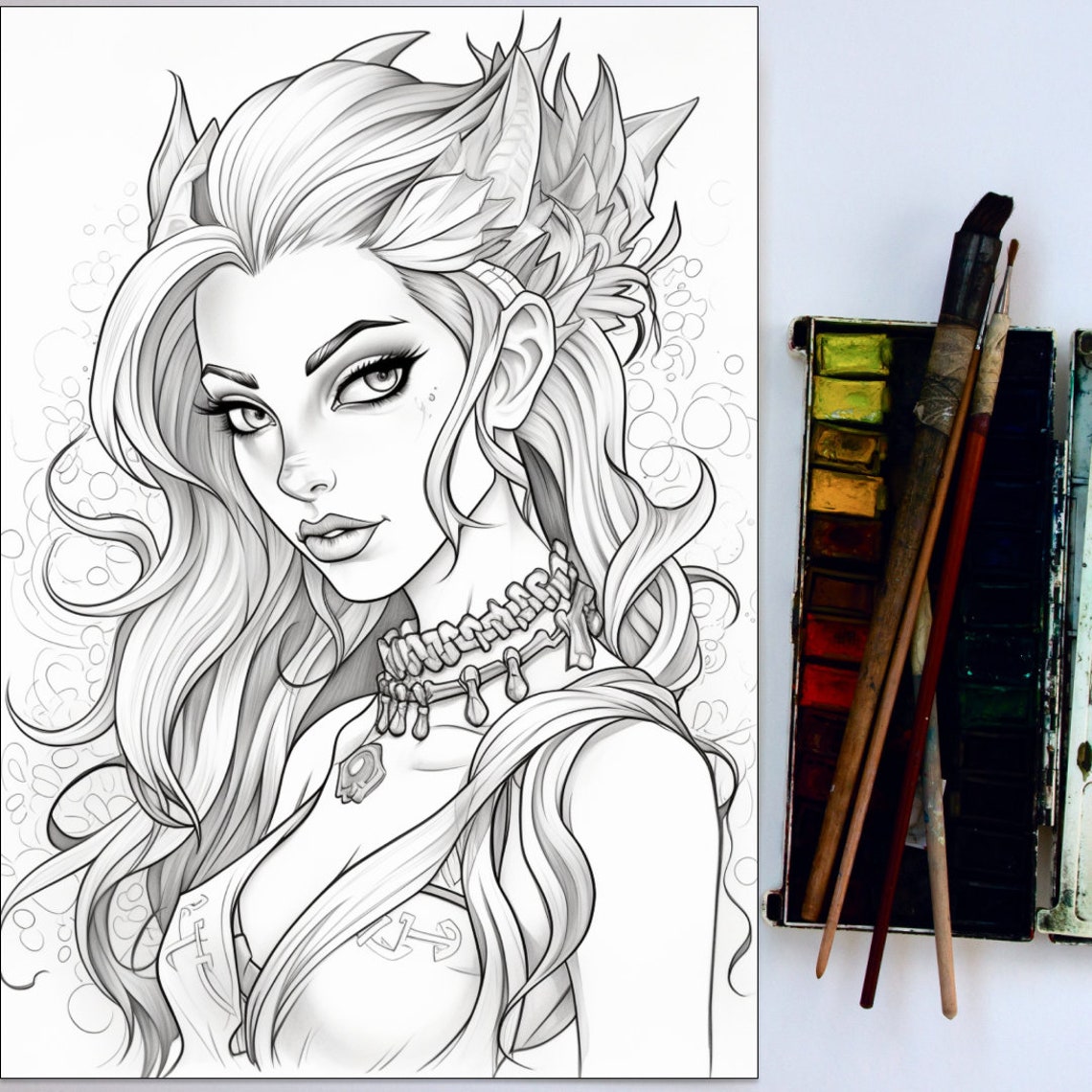 30 Lady Coloring Page, Cosplay Coloring Book, Superheroes Coloring Book ...