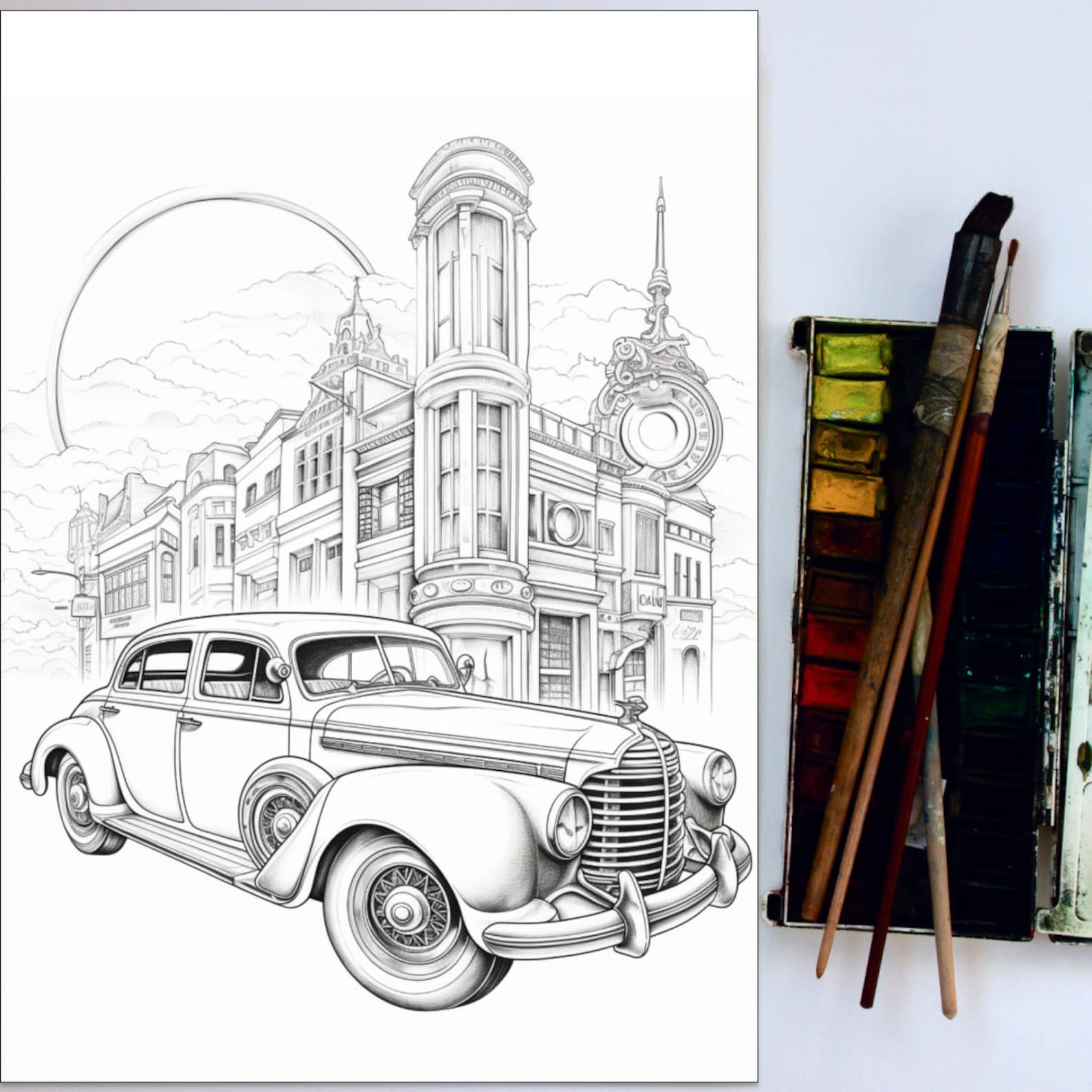 26 Car Coloring Book, Car Coloring Page, Car Coloring, Auto Coloring ...