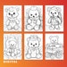 25 Autumn Bear Coloring Page, Cute Bear Coloring Book, Coloring Book ...