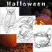 33 Halloween Coloring Page, Autumn Coloring, Magic Coloring Book ...