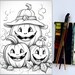 25 Cozy Autumn Coloring Page, Autumn Coloring Book, Coloring Book ...