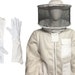 Ventilated Bee Jacket Round Veil Beekeepers Three Layer Beekeeping ...
