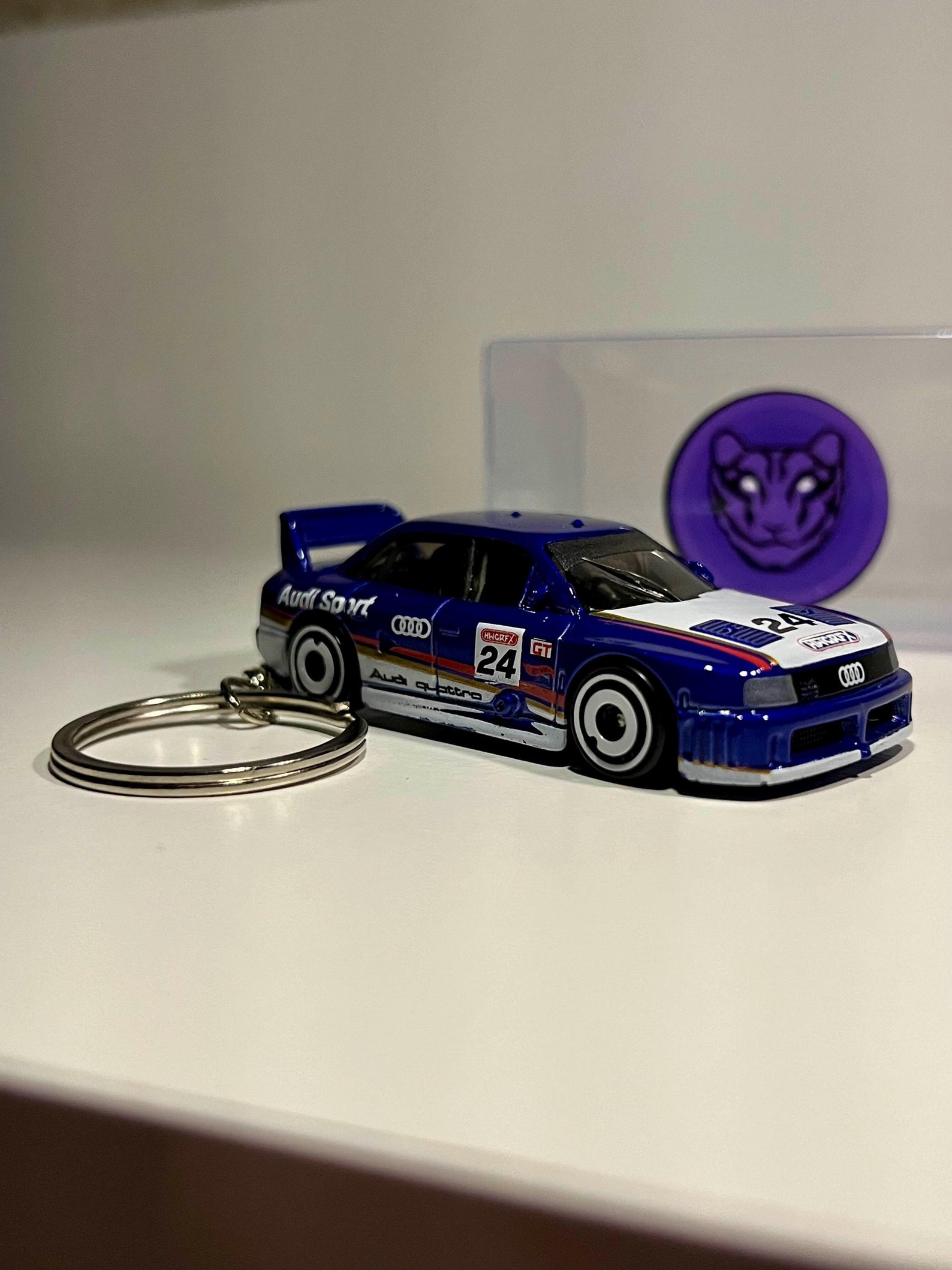 Audi Quattro Hot Wheels Keychain - Etsy