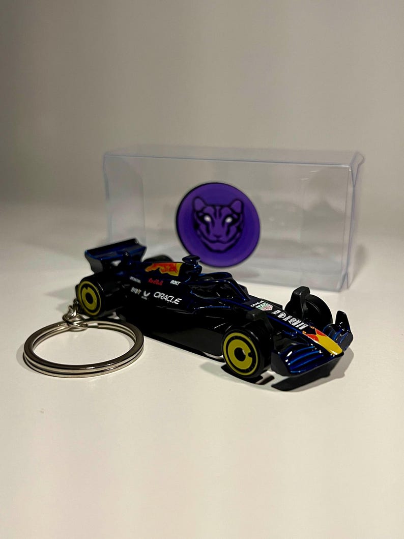 Formula 1 / F1 Oracle Redbull Hot Wheels Keychain - Etsy
