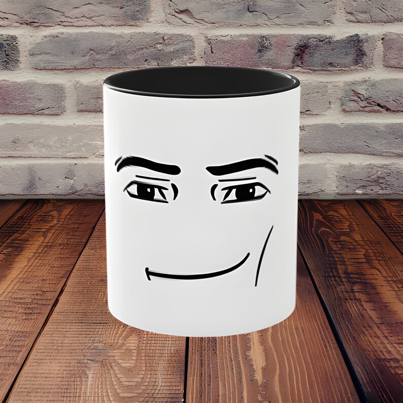 Roblox Funny Meme Face Mug - Etsy