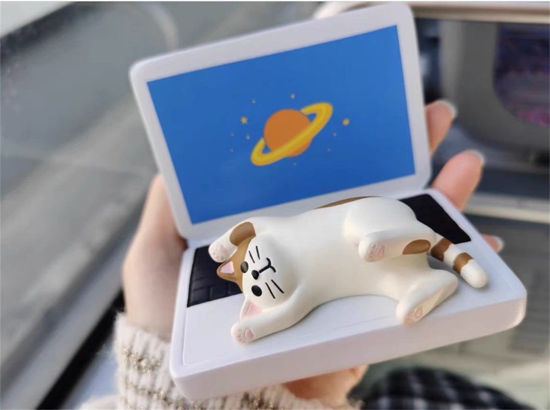 Cartoon Cute Lazy Person Mobile Phone Holder, Office, Study, Bedroom ...