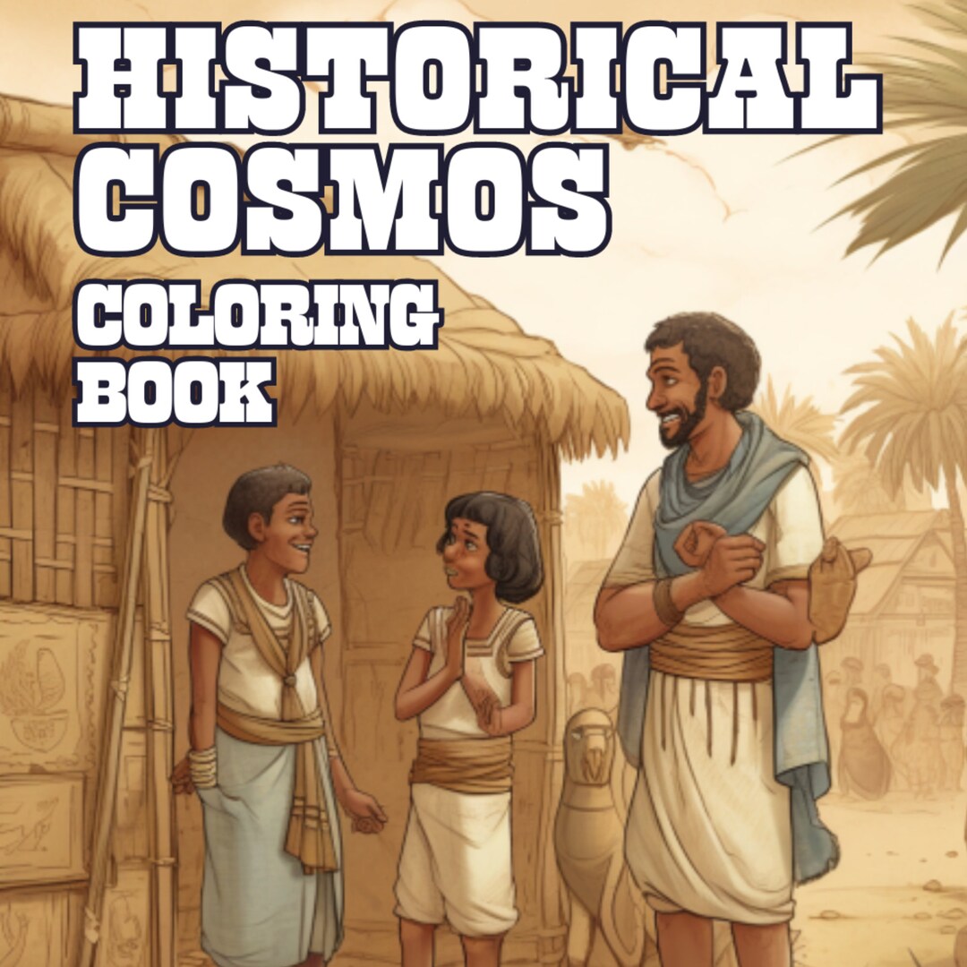 Historical Cosmos: Coloring Book - Etsy