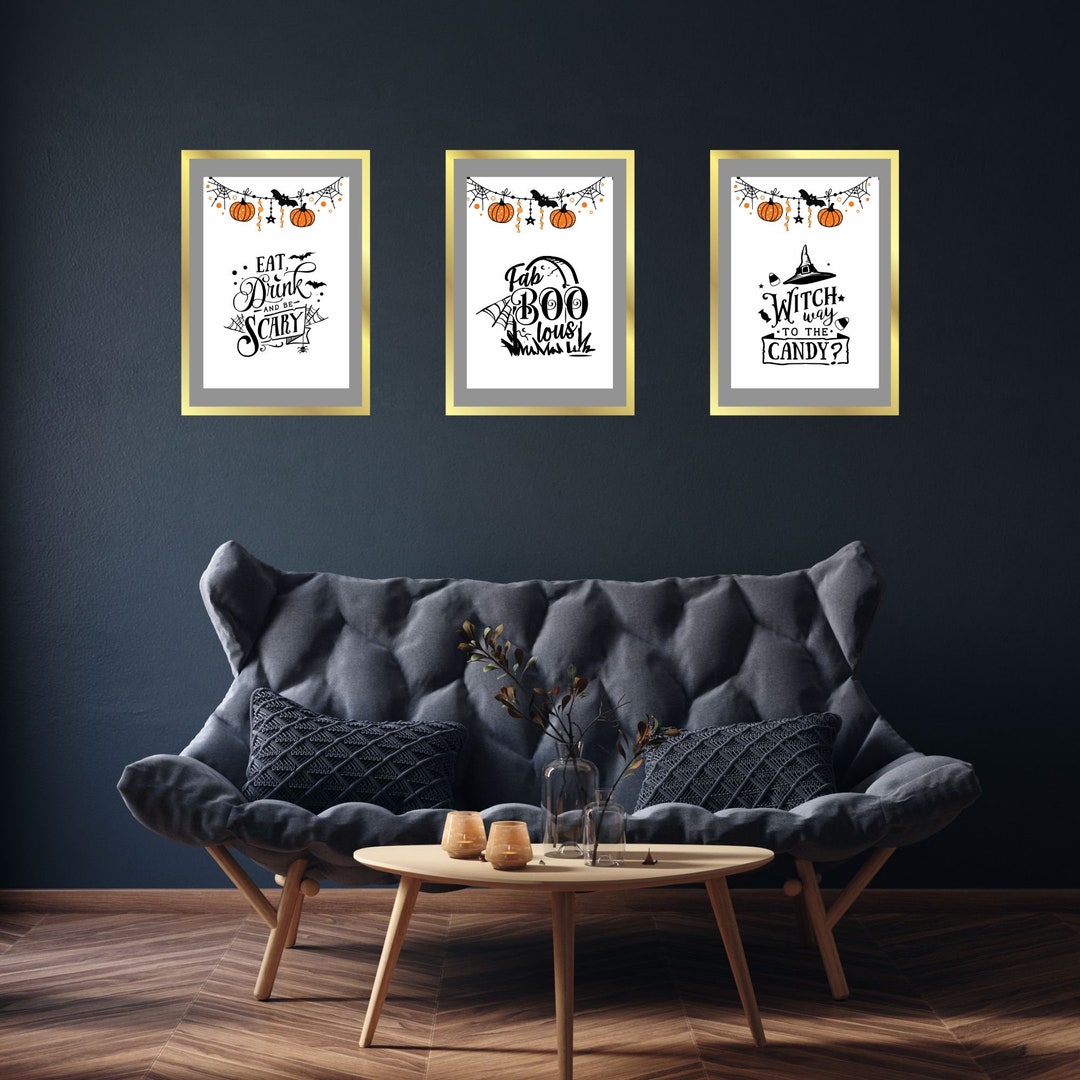 SET OF10!! Spooky Halloween Delights: A4 Digital Download Halloween ...