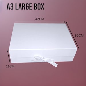 Extra Large Gift Box Magnetic Ribbon Close Gift Box Bridesmaid Proposal ...