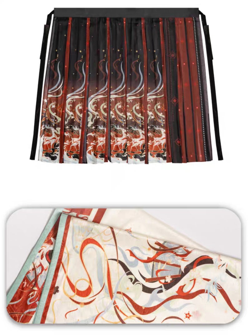 Red Traditional Hanfu Dress by Yandan Hanfu Chinese Costume - Etsy