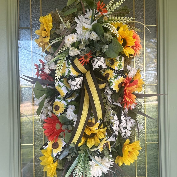 Sunflower Swag - Etsy