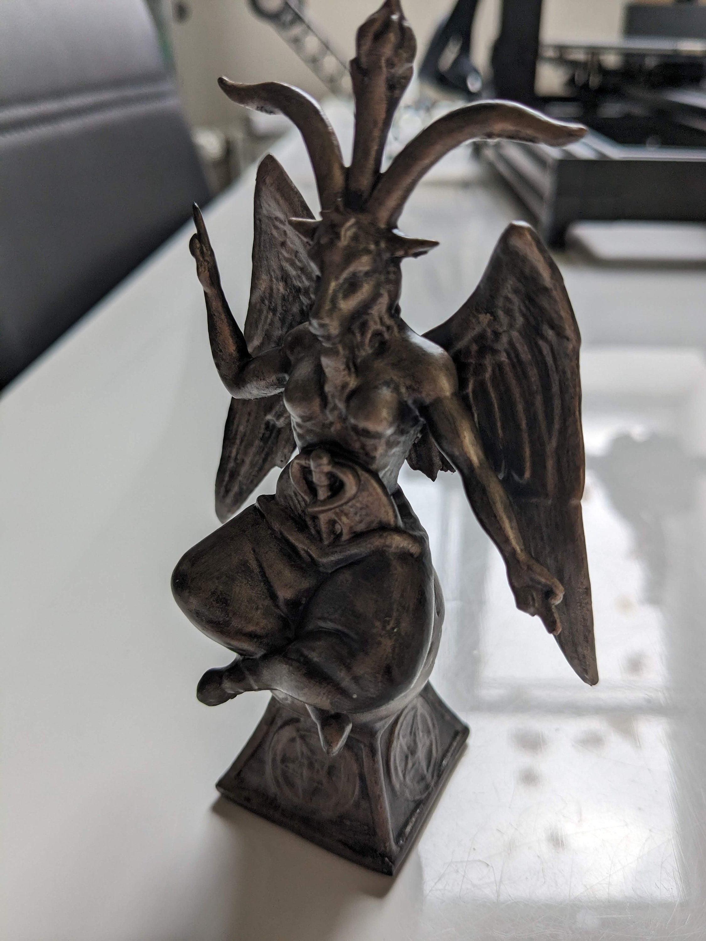 Gothic Baphomet Statue 3D Printing - Etsy