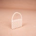 Cream Elegance: Pearl Mini Bag - Timeless Sophistication in Every ...