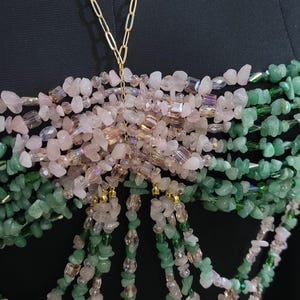 Wicked Inspired Gemstone Bra, Beaded Bralette Body Chain, Mermaid Core ...