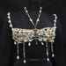 Pearl Shell Beaded Bralette Top | Handmade Festival Bra | Cowrie Shell ...