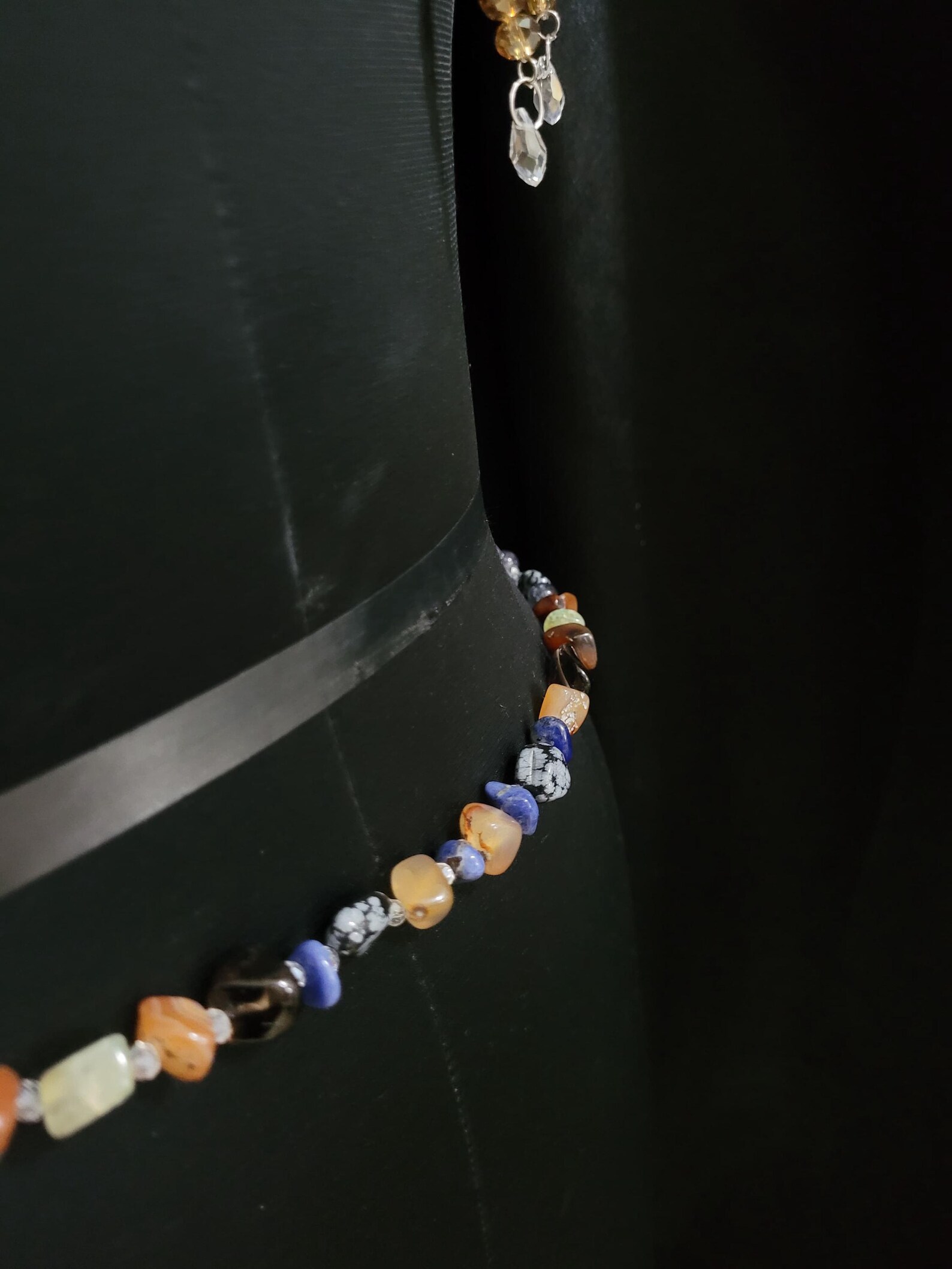 Mix Gemstone Beaded Bra & Waist Chain, Beaded Bralette Body Chain ...