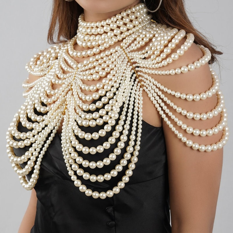 Pearl Harness - Etsy