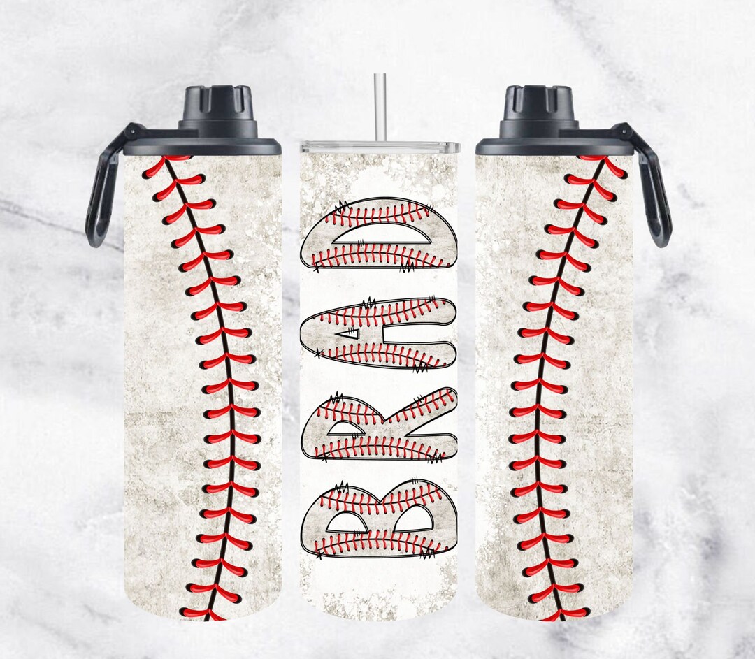 Personalized Baseball Waterbottle/tumbler - Etsy