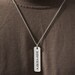 Customizable Necklace With Name: Men Name Necklace, Gold, Silver ...