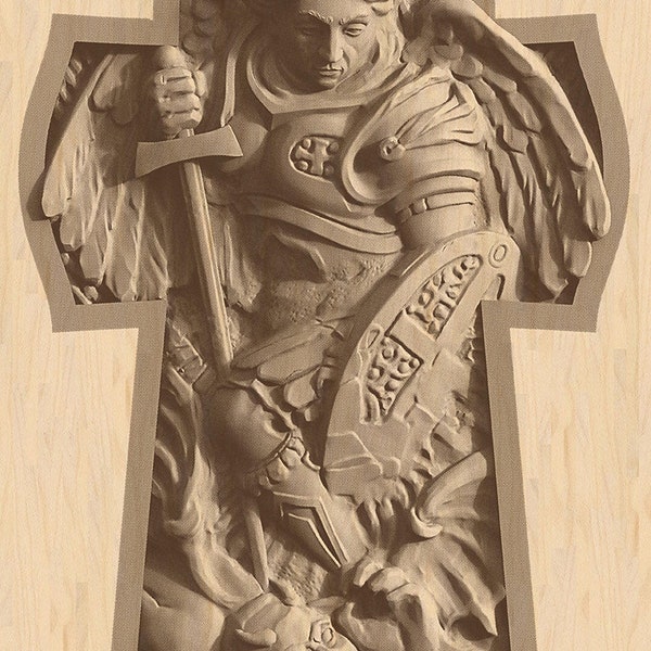 Archangel Michael Svg - Etsy
