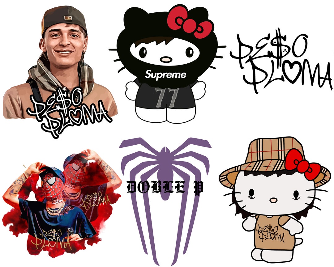 Peso Pluma Png Bundle PESO PLUMA SPIDER Png Bundle Peso - Etsy