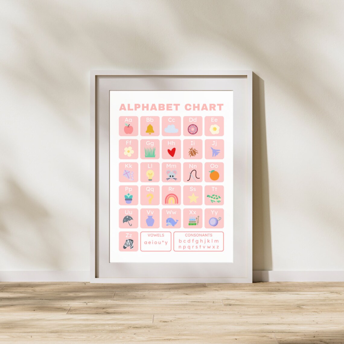 Educational Prints, Set of 50 Preschool Posters, Classroom Decor ...