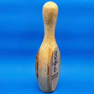300 Bowling Pin Trophy - Hard Maple - Etsy