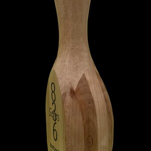 300 Bowling Pin Trophy - Hard Maple - Etsy