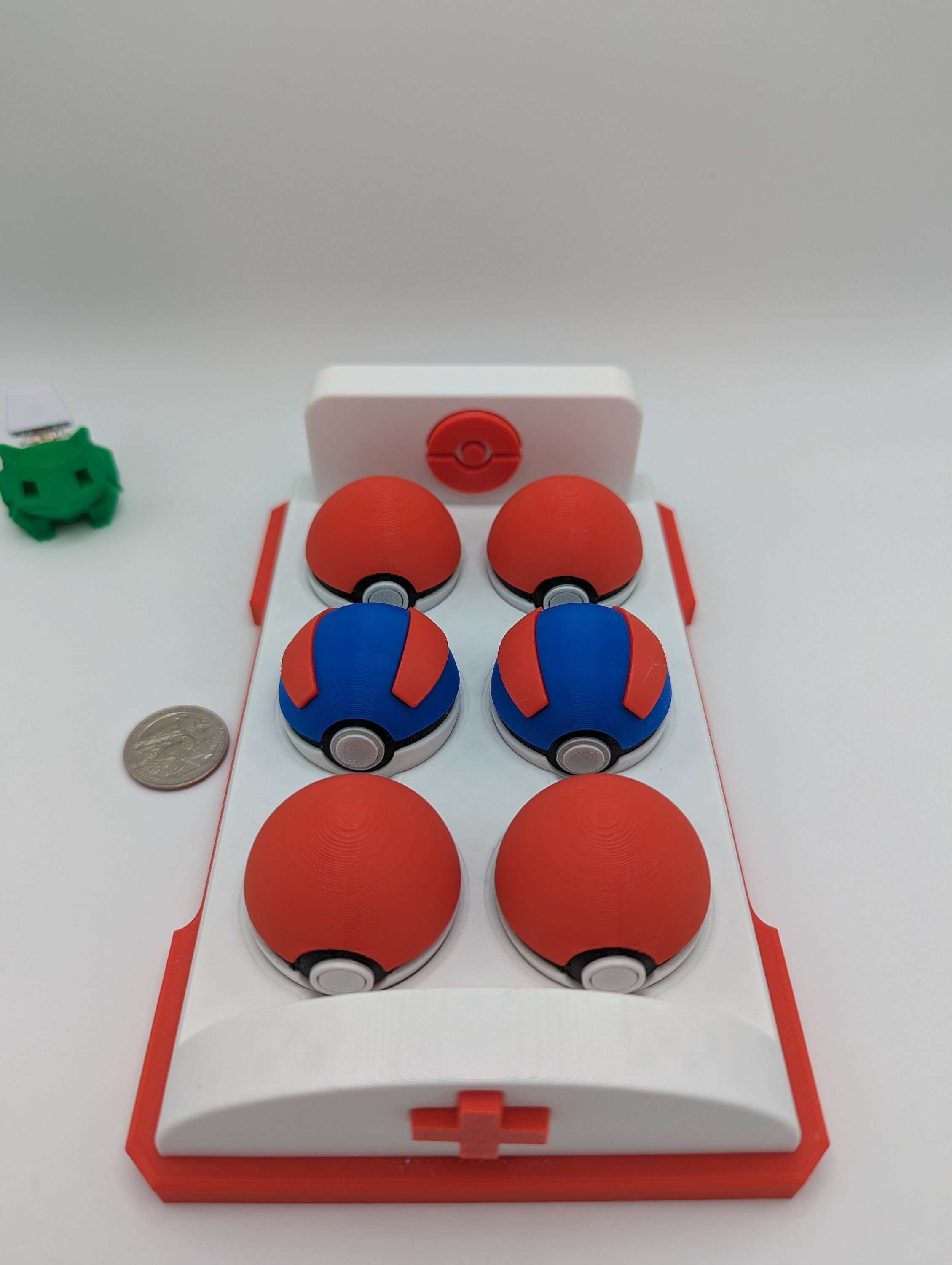 Mini Pokeballs 3D Printed Collectibles and Keychains for - Etsy