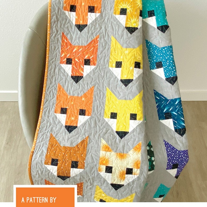 Fox Quilt Pattern - Etsy