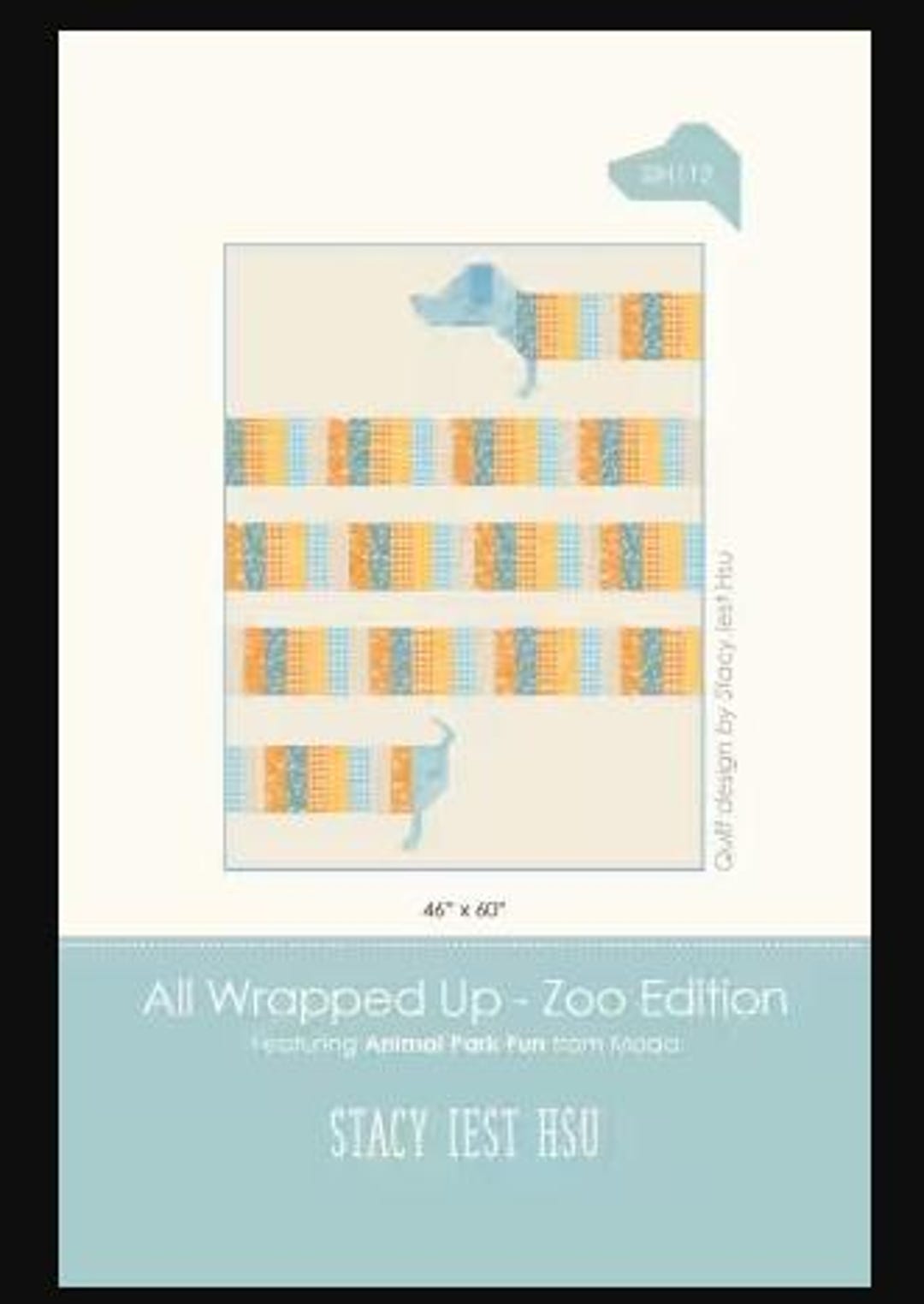 All Wrapped up - Zoo Edition Quilt Pattern by Stacy Iest Hsu - Etsy