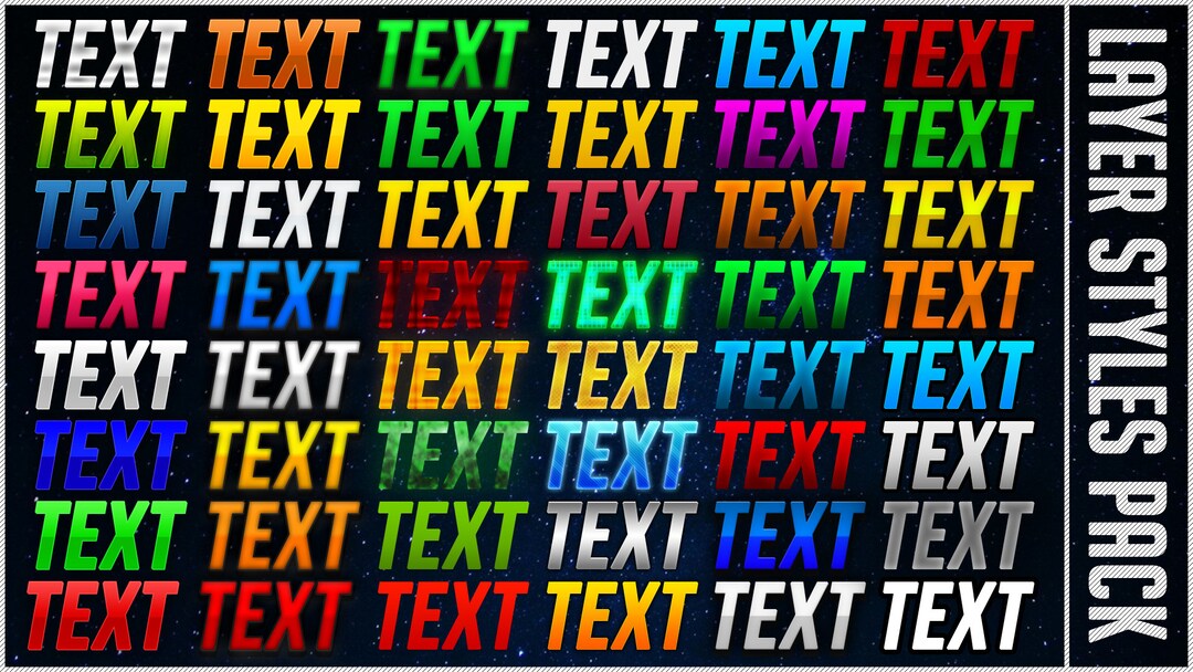 40+ Text Templates PHOTOSHOP, for Youtube Thumbnails, Endscreen ...