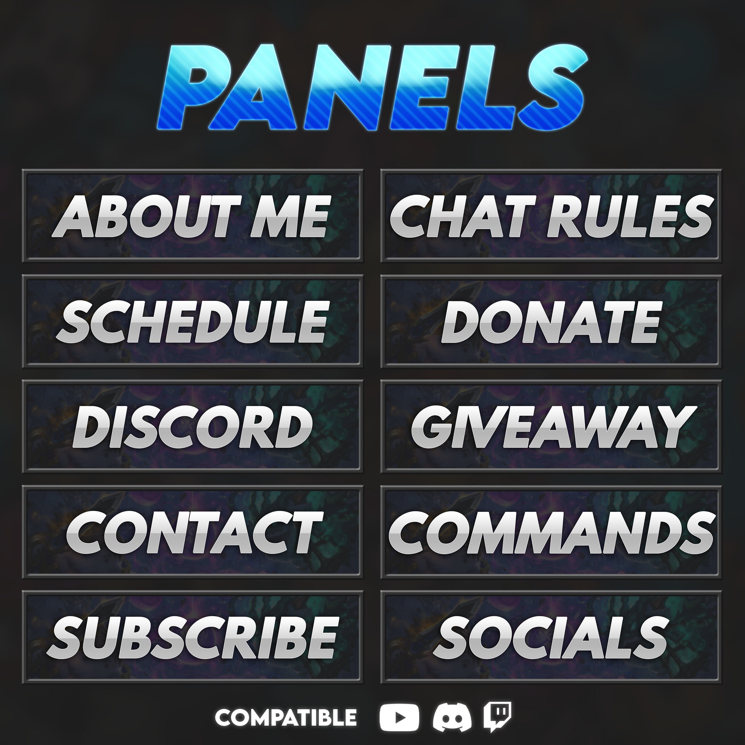 Static League of Legends Twitch Overlays - Complete Stream Package ...